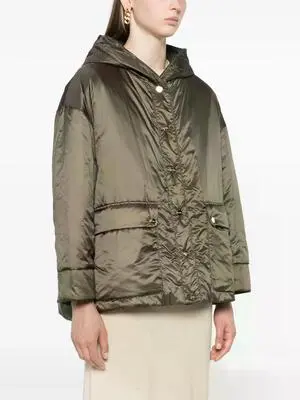 Max Mara Padded Hooded Coat