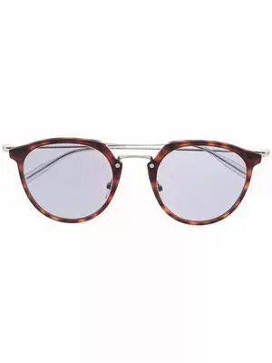 Montblanc Mb0204s Round Frame Sunglasses