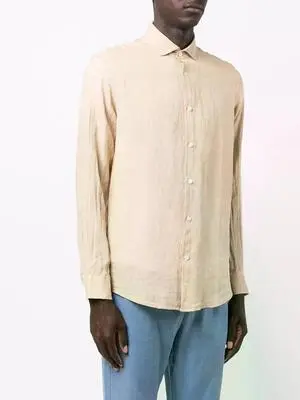 Frescobol Carioca Long-sleeve Linen Shirt