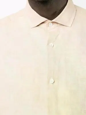Frescobol Carioca Long-sleeve Linen Shirt