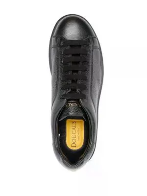 DOUCAL'S Grained Leather Sneakers
