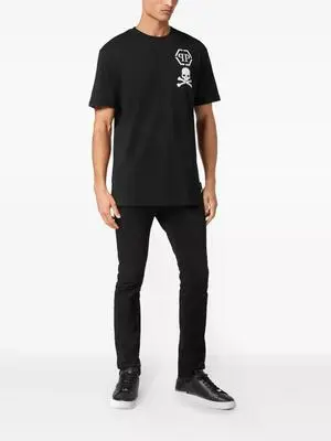 Philipp Plein Ss Skull&bones T-shirt - Black
