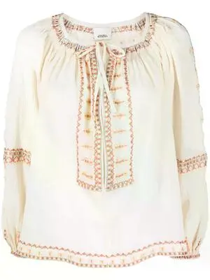 Isabel Marant Étoile Clive Sequin-embellished Blouse