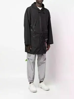 GARBAGE TV Graphic-print Raincoat