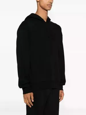 Givenchy Logo-embossed Hoodie - Black