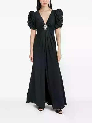 TEMPERLEY LONDON Short-sleeve Gown