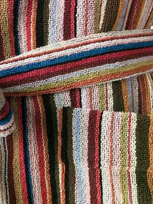 Paul Smith Striped Belted Bathrobe
