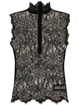 Dolce & Gabbana Chantilly Re-edition Lace Top