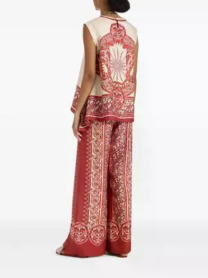 La DoubleJ Silk Palazzo Pants
