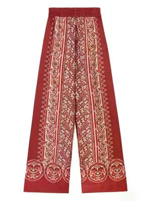 La DoubleJ Silk Palazzo Pants