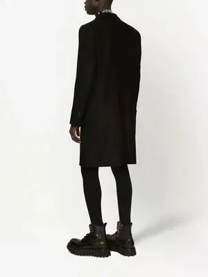 Dolce & Gabbana Deconstructed Single-breasted Wool Coat