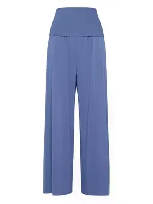 ERES Dao Wide-leg Trousers - Blue