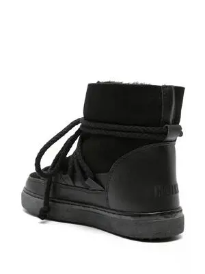 Inuikii Shearling-lining Suede Ankle Boots