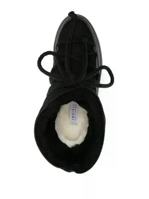 Inuikii Shearling-lining Suede Ankle Boots