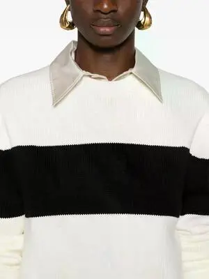 TOTEME Striped Crew-neck Jumper