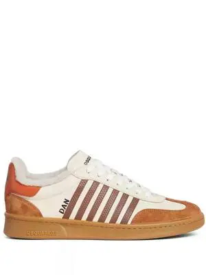 Dsquared2 Panelled Boxer Sneakers - Neutrals