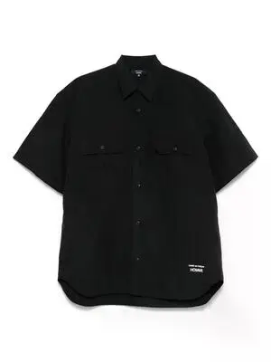 Comme Des Garçons Logo-embroidered Shirt