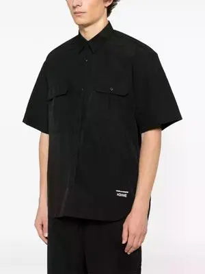 Comme Des Garçons Logo-embroidered Shirt
