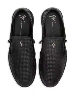 GIUSEPPE ZANOTTI Cooper Flat Leather Loafers