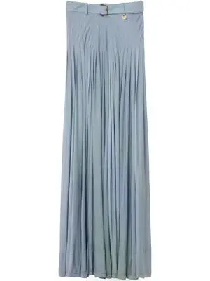 Burberry Pleated Maxi Skirt