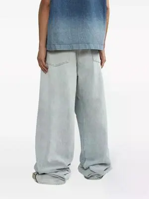 MAISON MARGIELA Contrasting Border Straight-leg Trousers