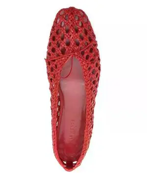 Le Monde Beryl Regency Ballet Flats - Red