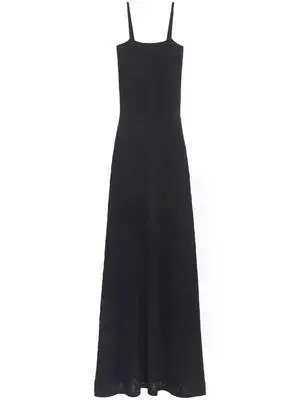 BARRIE Knitted Cashmere Lace Dress