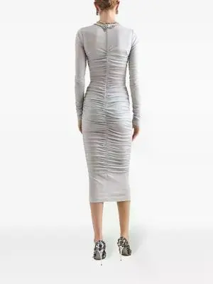 Dolce & Gabbana Ruched Jersey Dress