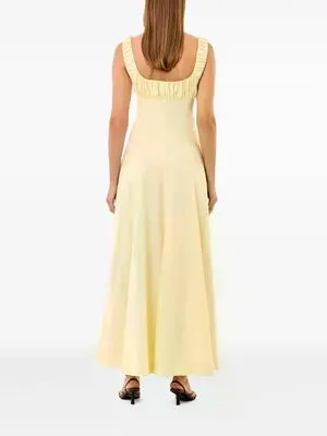 NICHOLAS Dina Midi Dress - Yellow