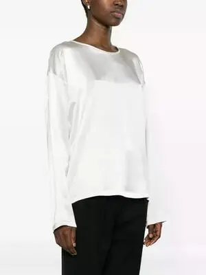 Fabiana Filippi Silk Satin Blouse