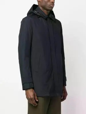 Herno Logo-print Hooded Raincoat