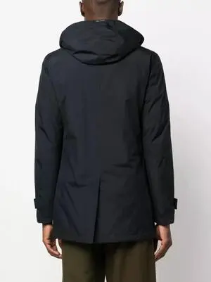 Herno Logo-print Hooded Raincoat