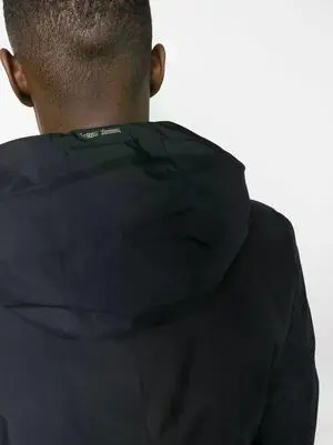 Herno Logo-print Hooded Raincoat