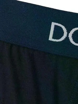 Dolce & Gabbana Logo-waistband Boxer Briefs - Blue