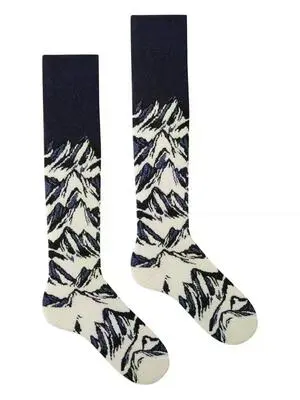 Fusalp Mount Ski Socks - Blue
