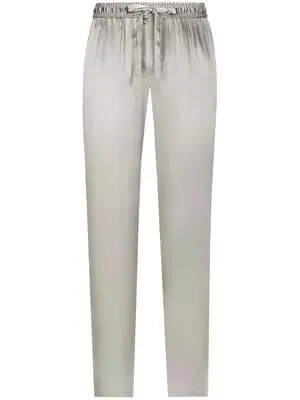 Dolce & Gabbana Drawstring Silk Trousers
