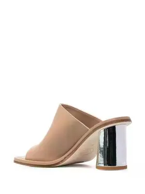 SCAROSSO Gwen Leather Mules