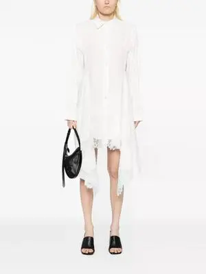 Monse Lace Shirt Dress