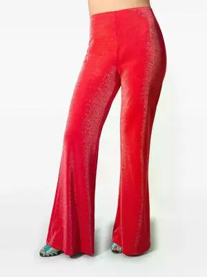 MARGHERITA MACCAPANI Easy Palazzo Pants - Red