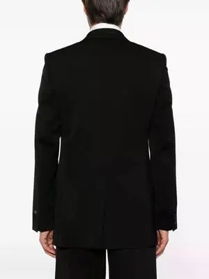Saint Laurent Grain De Poudre Tuxedo Blazer
