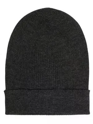 Dolce & Gabbana Knitted Silk-cashmere Beanie - Grey