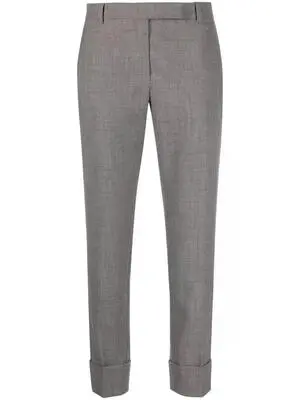 Thom Browne Cropped Tailored Trousers
