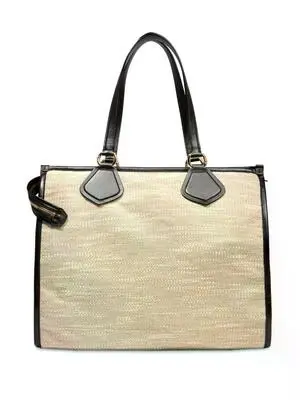 LANCEL Logo-print Tote Bag