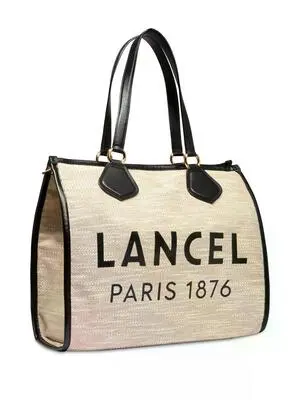 LANCEL Logo-print Tote Bag