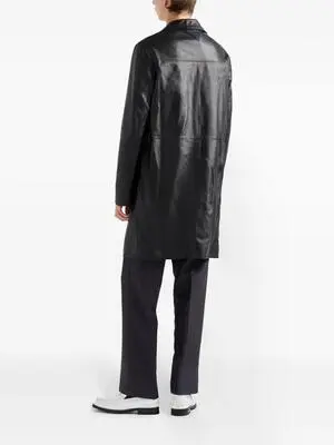Prada Nappa Leather Coat