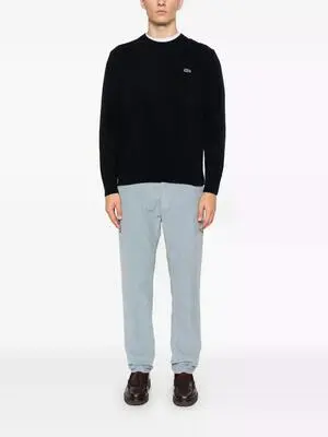 Lacoste Cable-knit Sweater - Blue