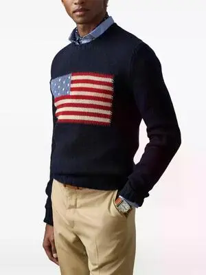 Ralph Lauren Purple Label Intarsia-knit Sweater