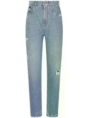 Dolce & Gabbana Mini Ripped Detail Jeans
