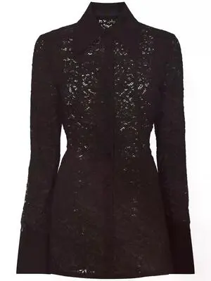 Proenza Schouler Floral Lace Shirt