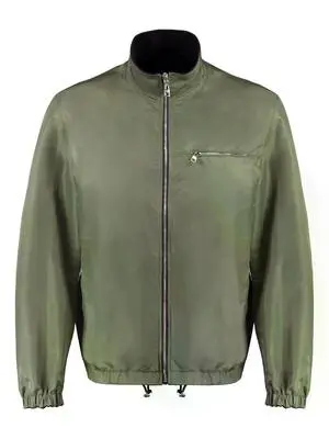 Alexander McQueen Graffiti Reversible Bomber Jacket